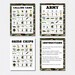 Army Bingo Cards, Printable Military Game for Kids, Teens, and Adults ...