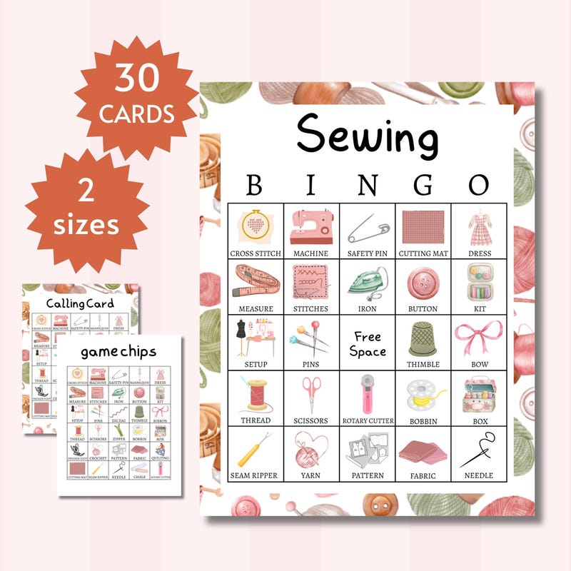 Sewing Card - Etsy