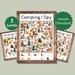 Camping I Spy Game, Camping Scavenger Hunt, Camping Games Printable ...