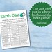 Earth Day Minute to Win It, Printable Earth Day Group Party Games for ...
