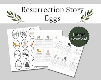 Easter Story Resurrection Eggs - Etsy