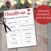 Christmas Charades Party Game, Printable Holiday Pictionary Cards ...