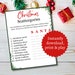 Christmas Scattergories, Christmas Game Printable, Christmas Party Game ...