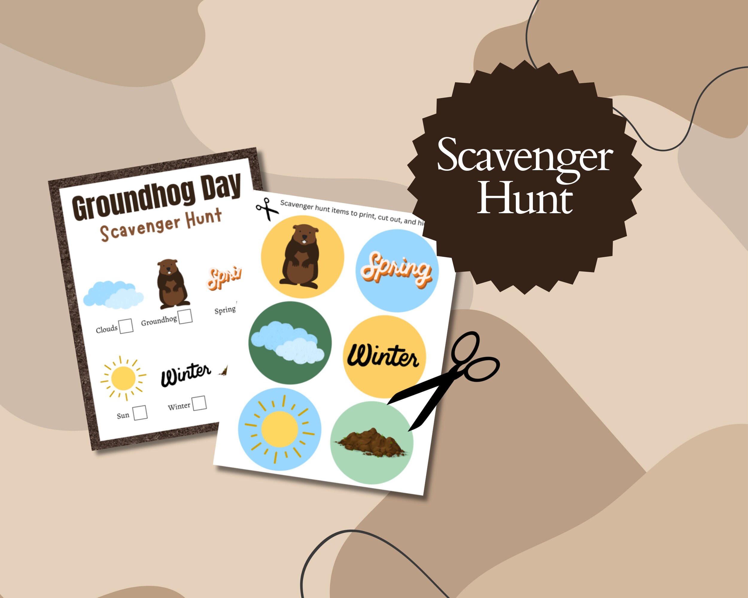 Groundhog Day Games, Printable Groundhog Day Activities for Kids and ...