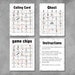 Ghost Bingo Cards, Halloween Party Game for Kids, Teens, and Adults ...