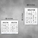 Skeleton Bingo Cards, Halloween Party Game for Kids, Teens, and Adults ...