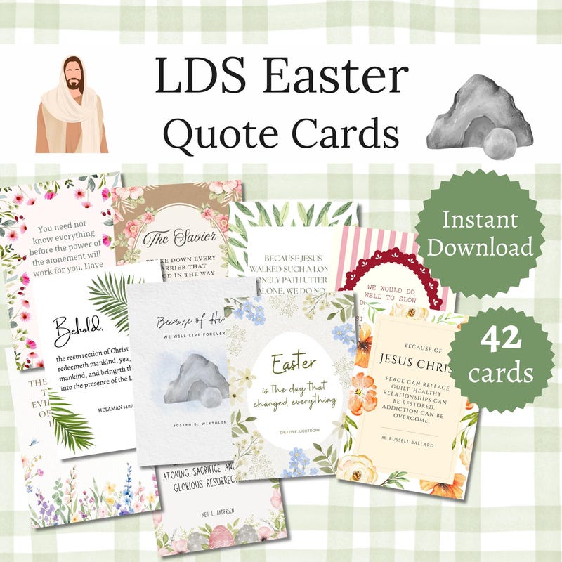 Lds Easter Card Ideas - Etsy UK