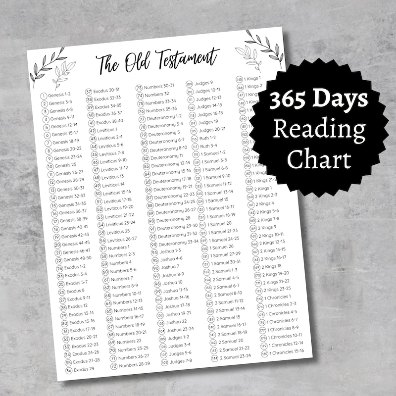 365 Days Bible Study - Etsy