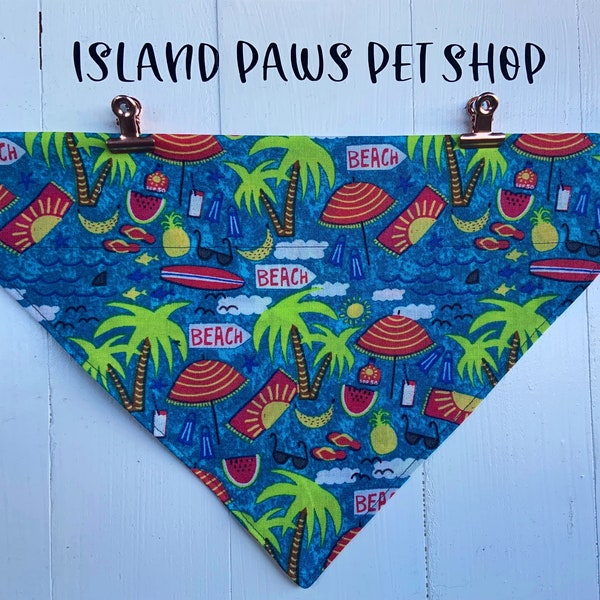 Beach Bandana - Etsy