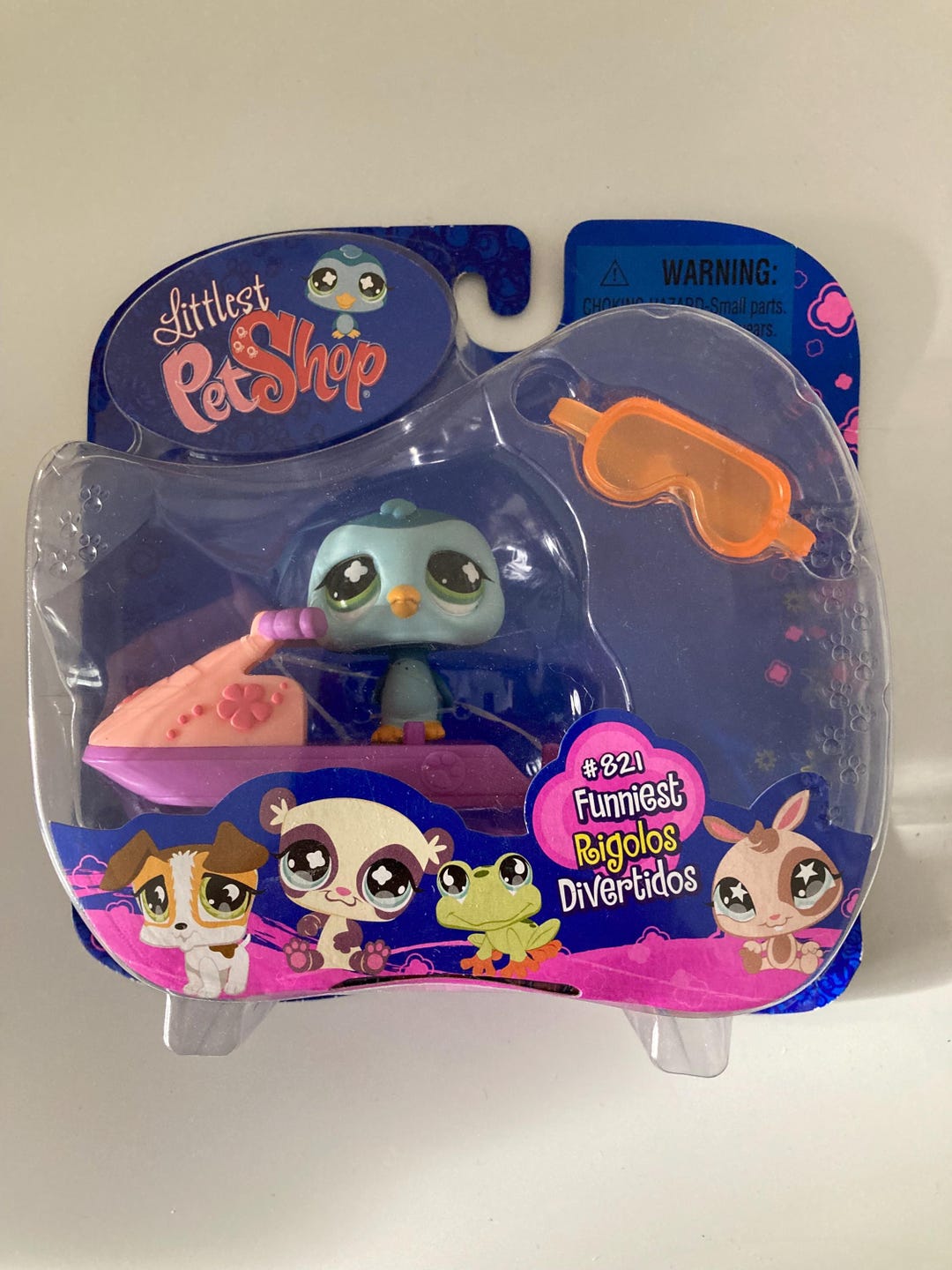 Vintage Littlest Pet Shop Penguin, Funniest Pet #821 NIB - Etsy