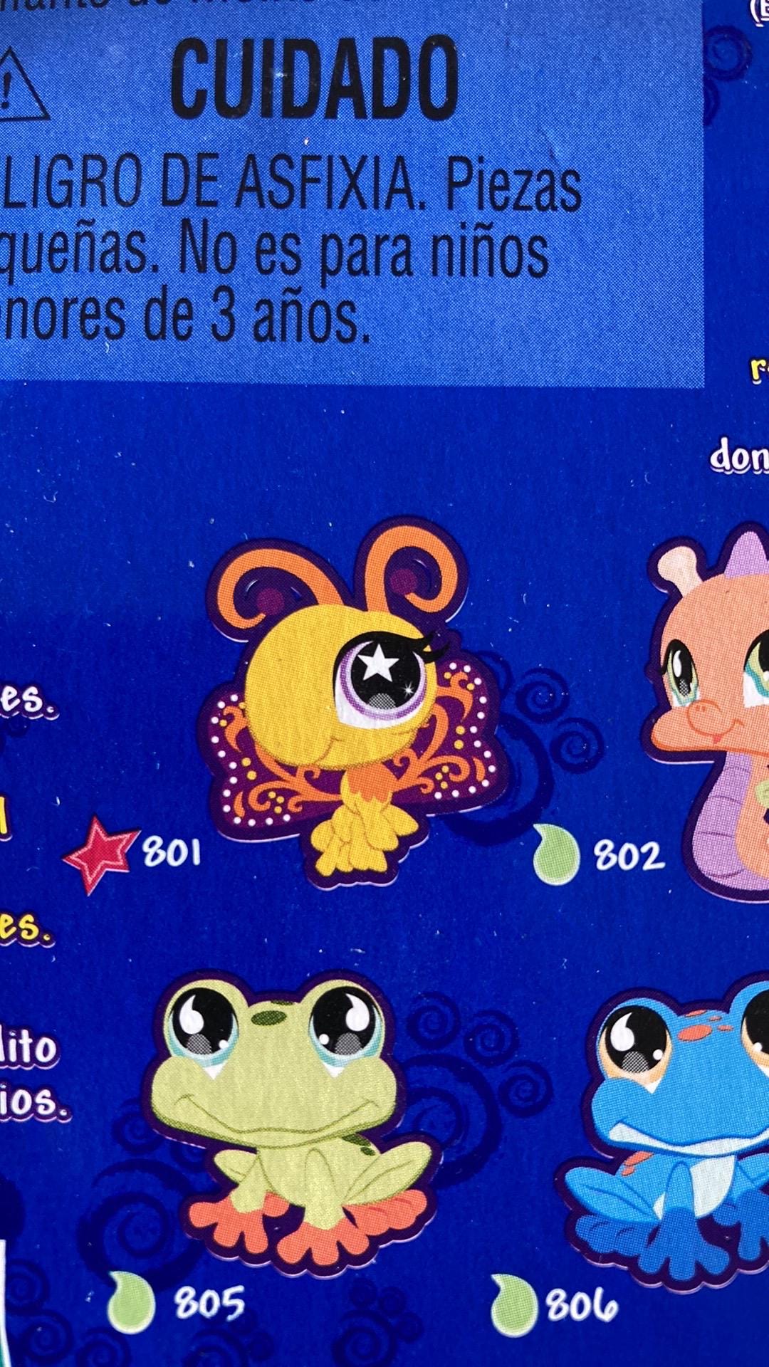 Vintage Littlest Pet Shop Butterfly, Sassiest Pet #801 NIB - Etsy
