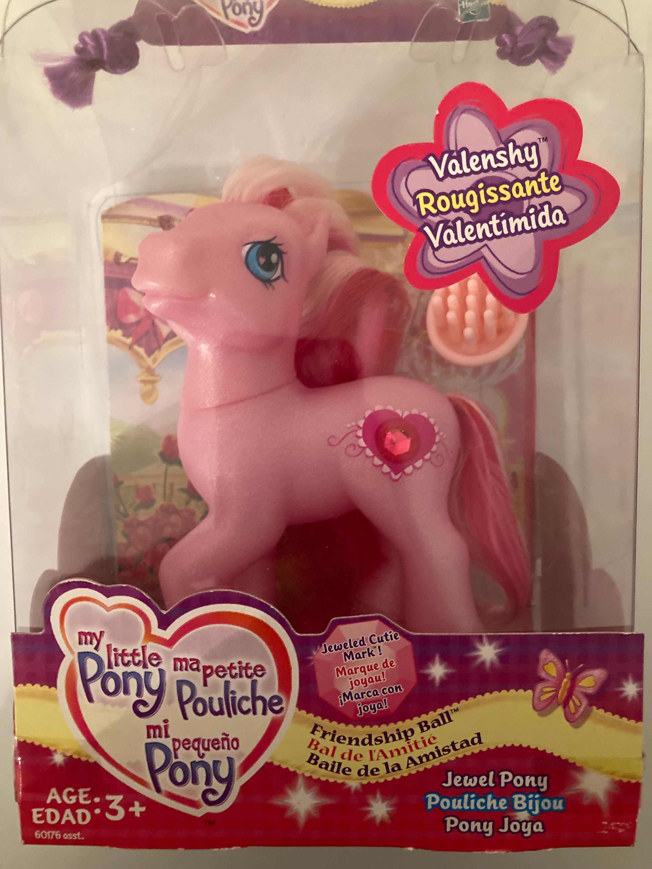 Vintage My Little Pony Valenshy Jewel Pony, NIB 2004 - Etsy