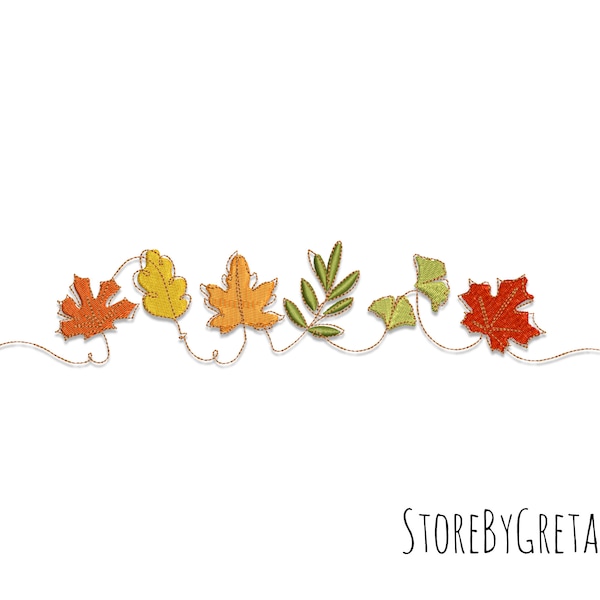 Machine Embroidery Designs Fall - Etsy
