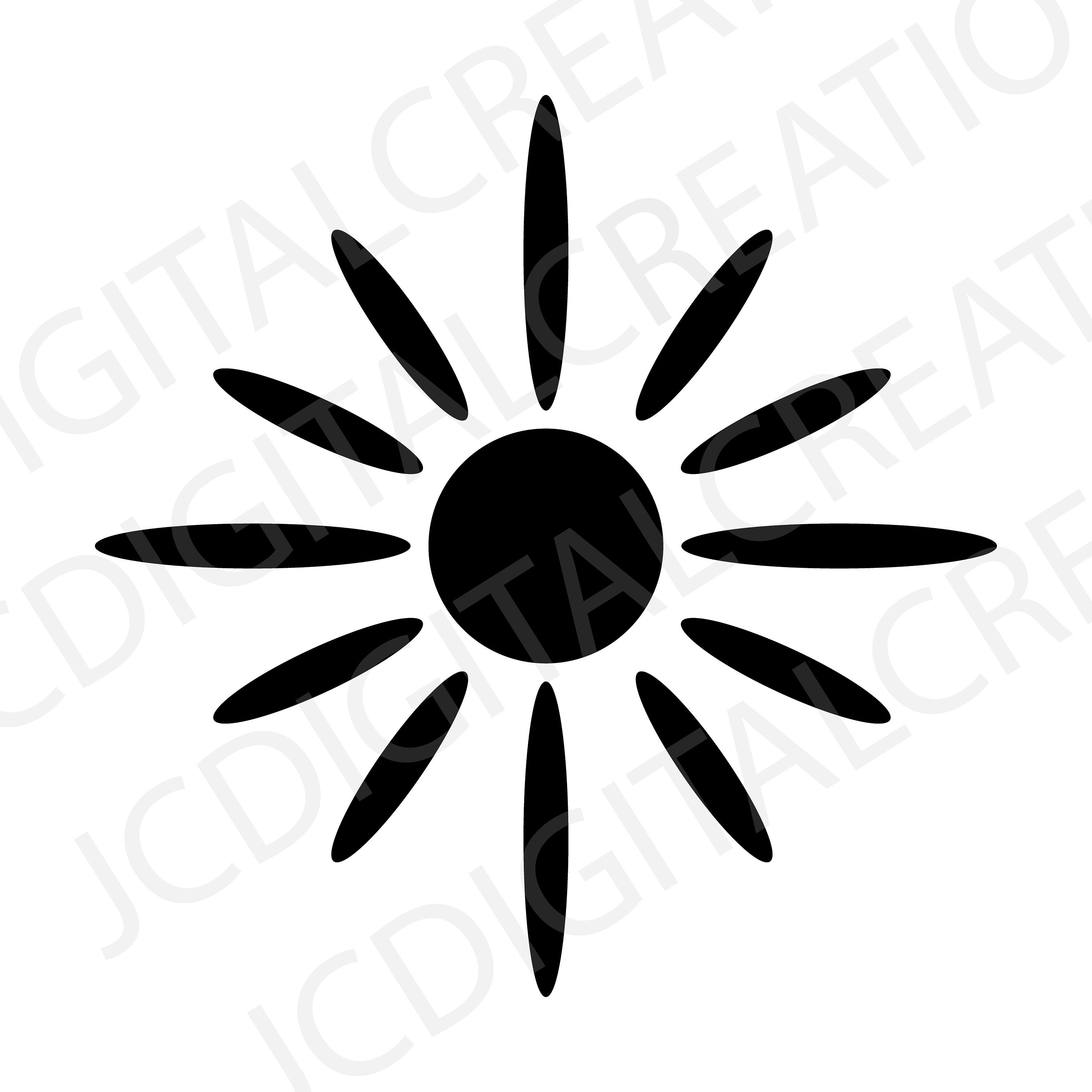 Sun SVG Vector Pack (set of 6) - Etsy