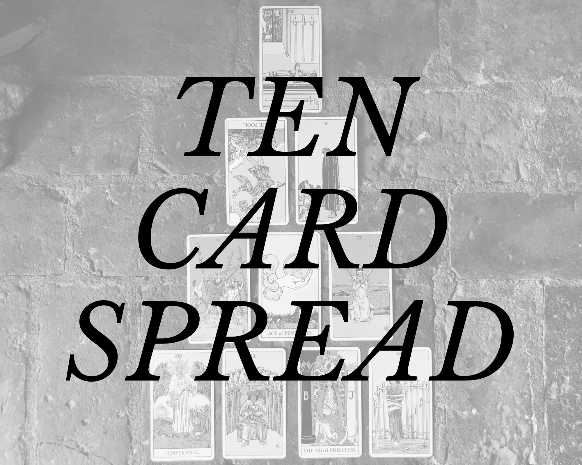 Ten Card Tarot Reading - Etsy