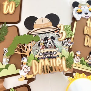 Safari Welcome Sign | Door Hanging Sign | Mickey Mouse Door Hanger ...