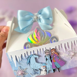 Frozen Favor Boxes: Anna, Elsa, Gable Party Decor - Etsy