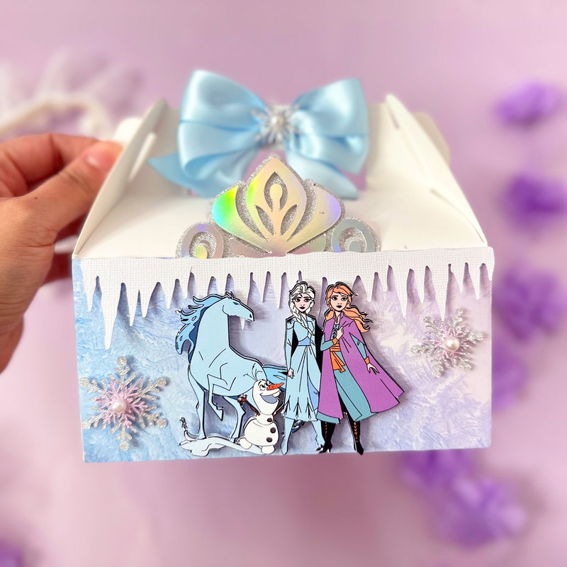 Elsa Anna Olaf Boxes - Etsy