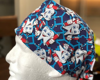 Blackest Black Solid Dental Teeth Scrub Cap - Etsy