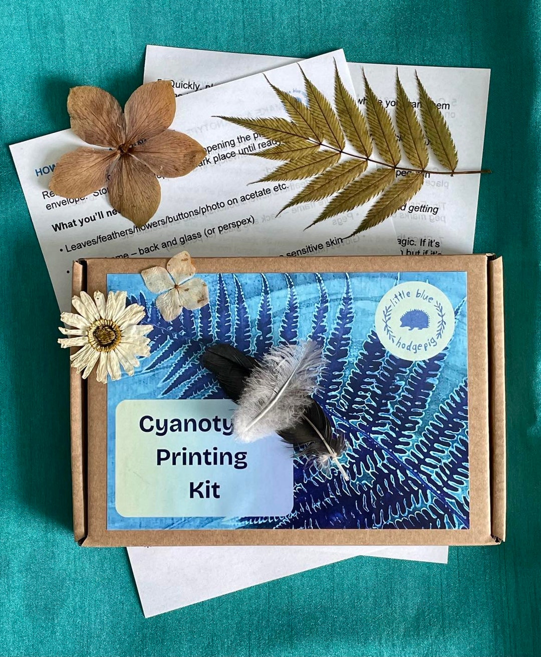 Cyanotype Printing Kit - Etsy UK