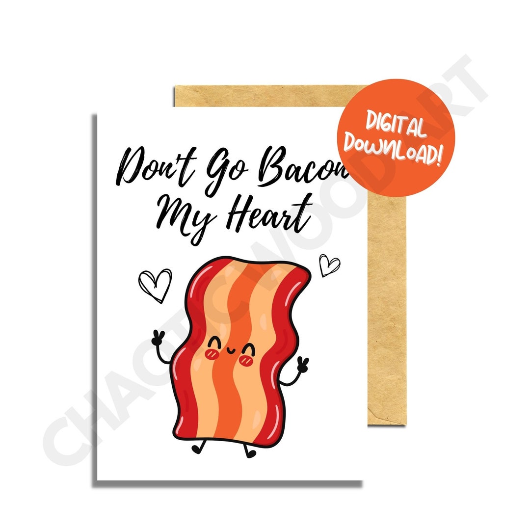Printable Valentine's Day Card | Digital Valentine's Day | Don't Go ...