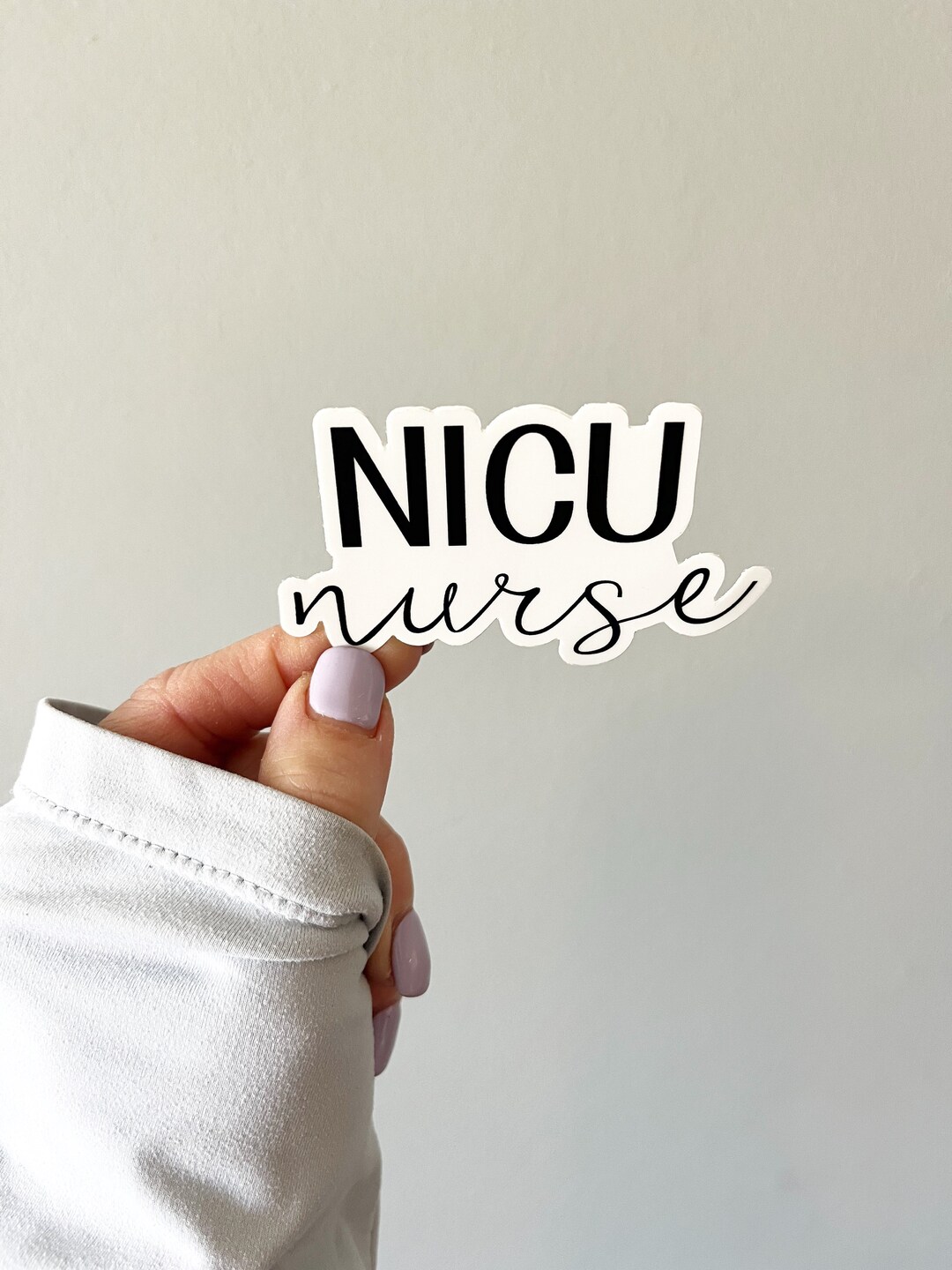 NICU Nurse Vinyl Sticker, NICU Nurse, Gifts for Nurses, Labor and ...