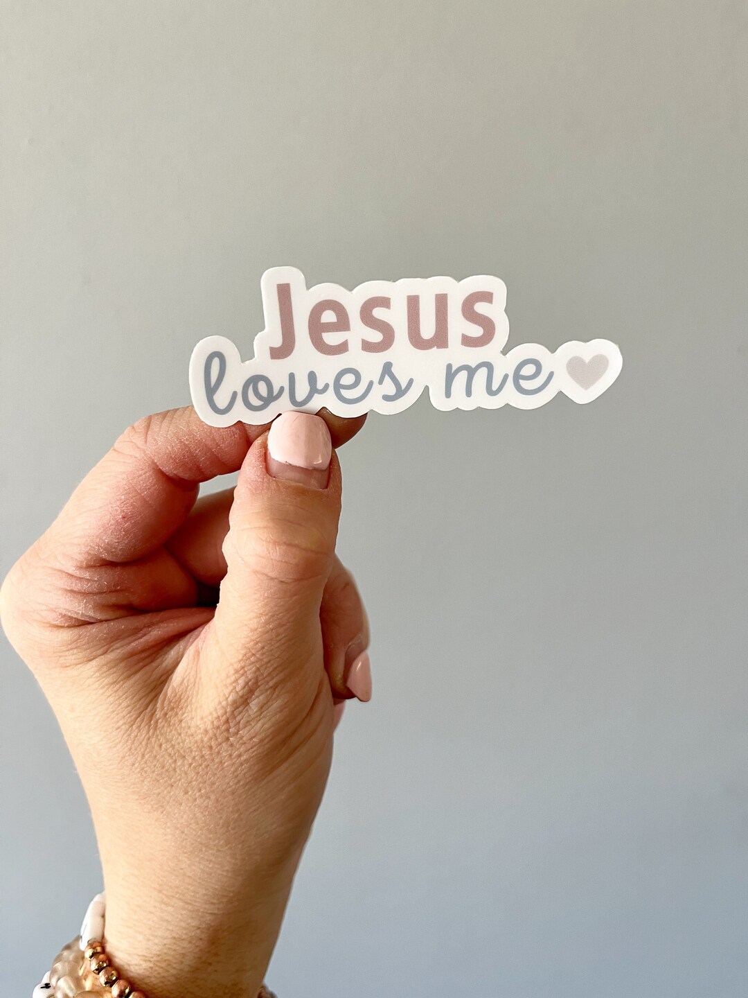 Jesus Loves Me Sticker, LDS Baptism Gifts, LDS Primary,religious Gifts ...