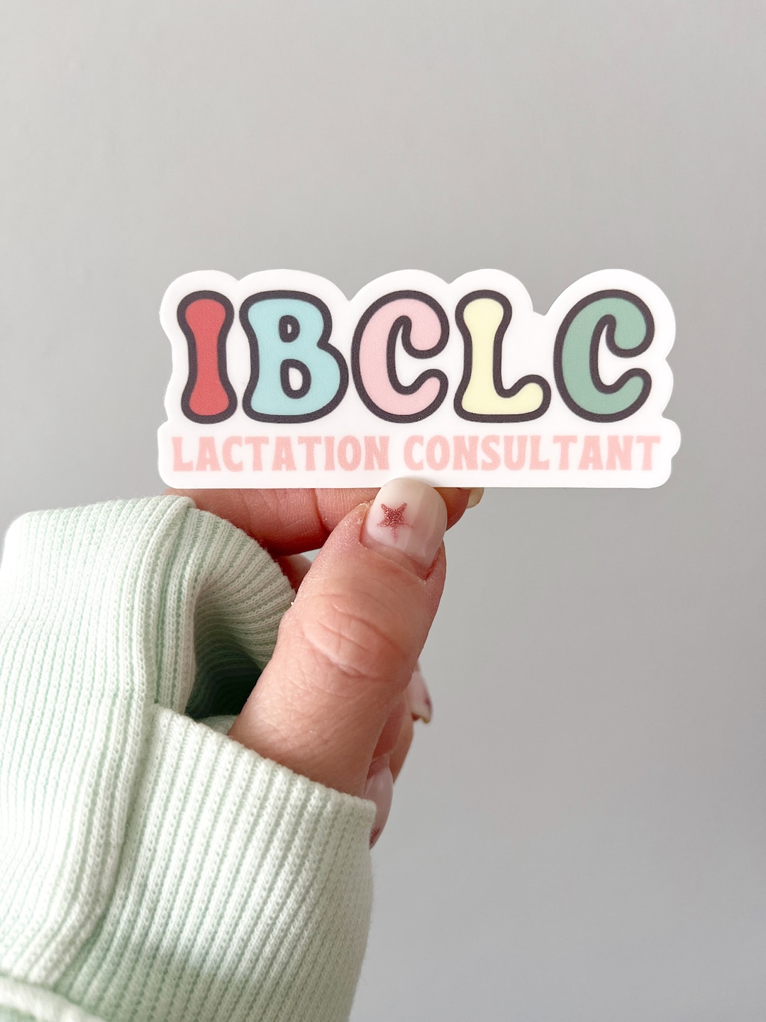 IBCLC Lactation Consultant Waterproof Sticker - Etsy