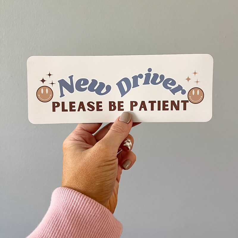 New Driver Sticker - Etsy
