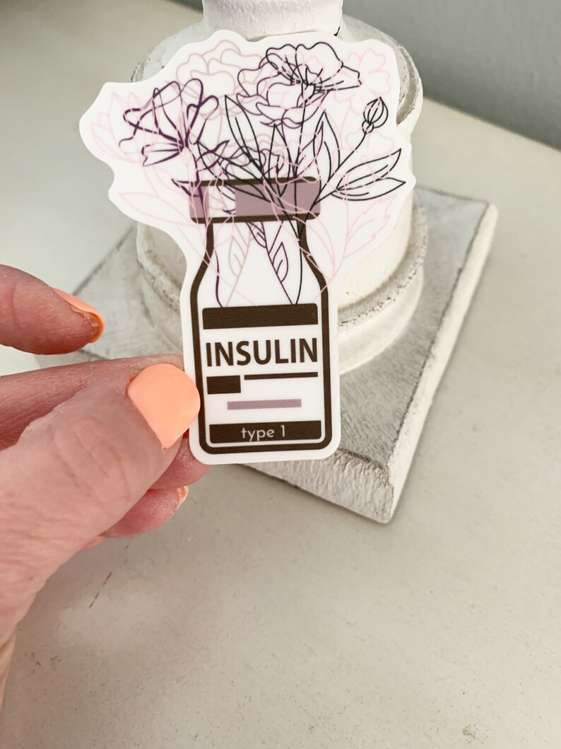 Insulin sticker insulin stickers Type 1 Diabetes Stickers - Etsy