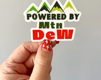 Mountain Dew Decal Sticker - Etsy