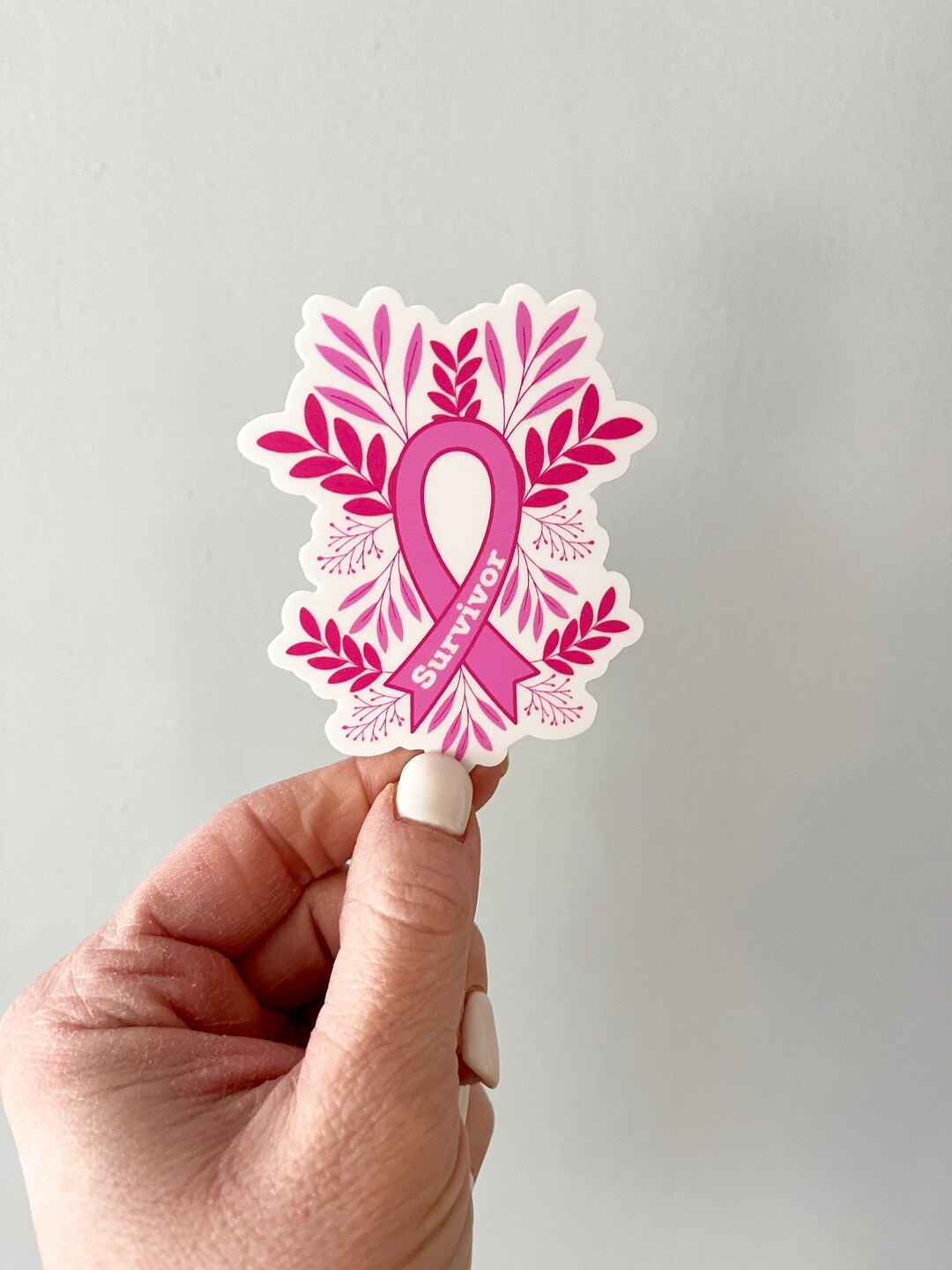 Breast Cancer Sticker, Breast Cancer Survivor, Survivor Sticker, Cancer ...