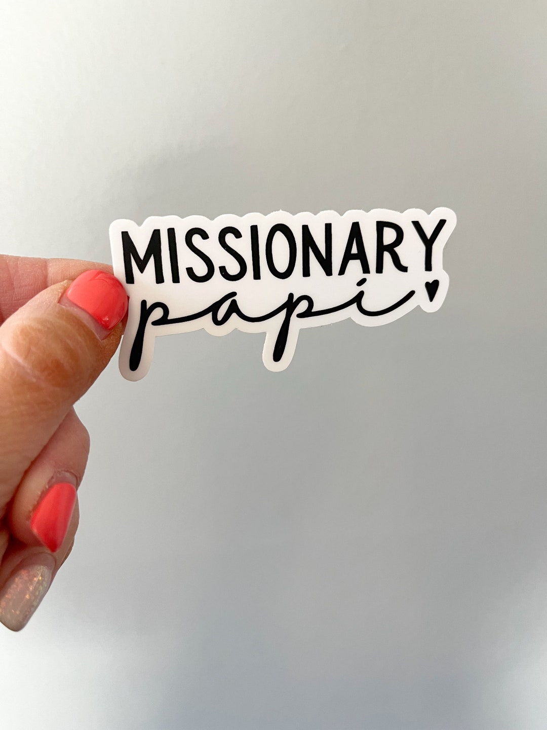 Missionary Papi Vinyl Sticker, Missionary Dad Gift, LDS Gift Idea, LDS ...