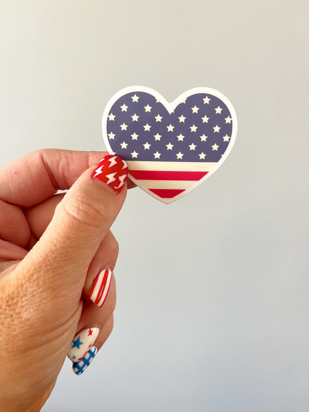 American Flag Sticker, USA Sticker, America Sticker, USA Flag Sticker ...