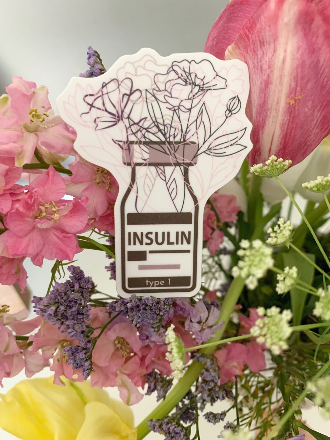 Insulin Sticker, Insulin Stickers, Type 1 Diabetes Stickers, T1D ...