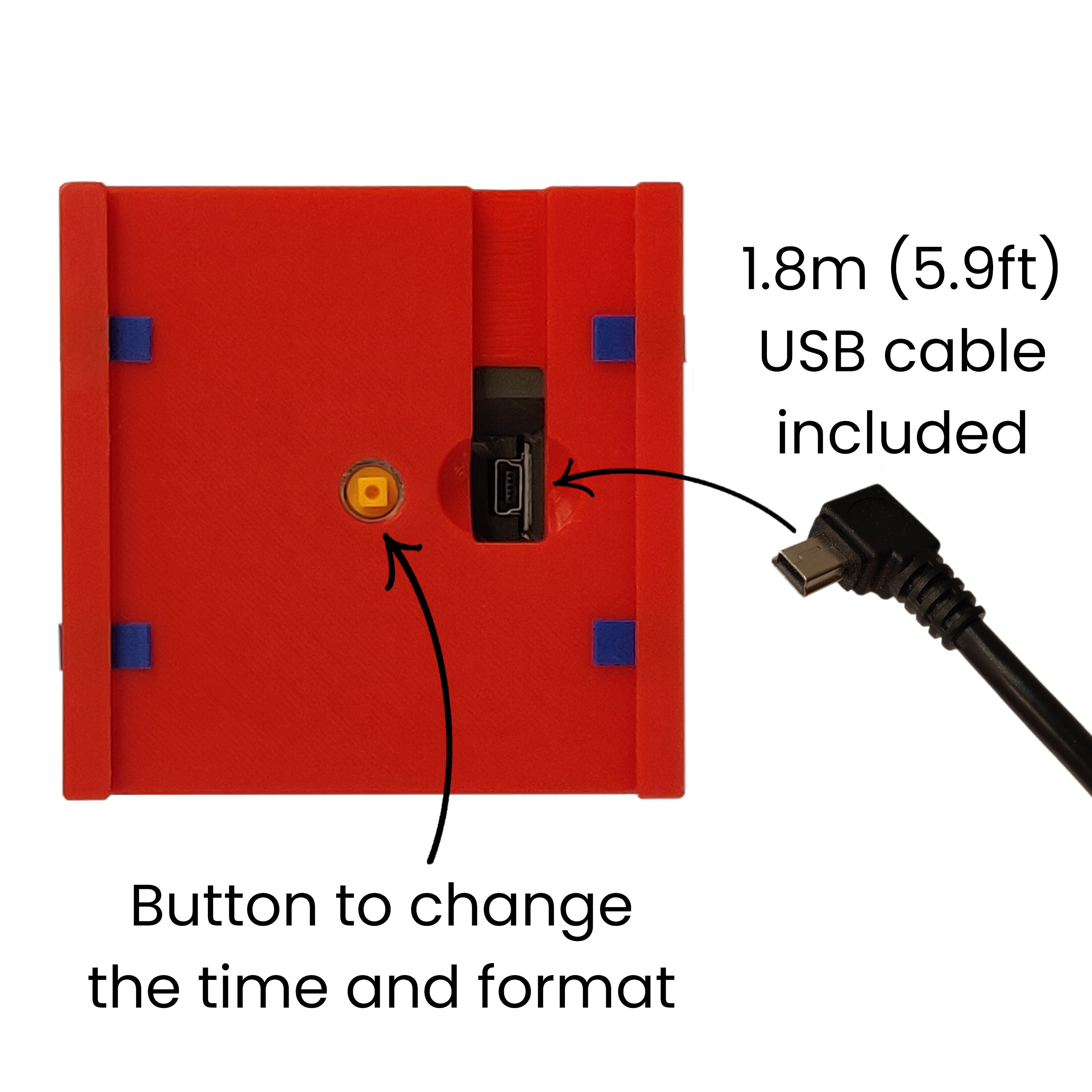 Rust Game Locked Crate Digital Clock Gift for Rust Player Rust Game ...