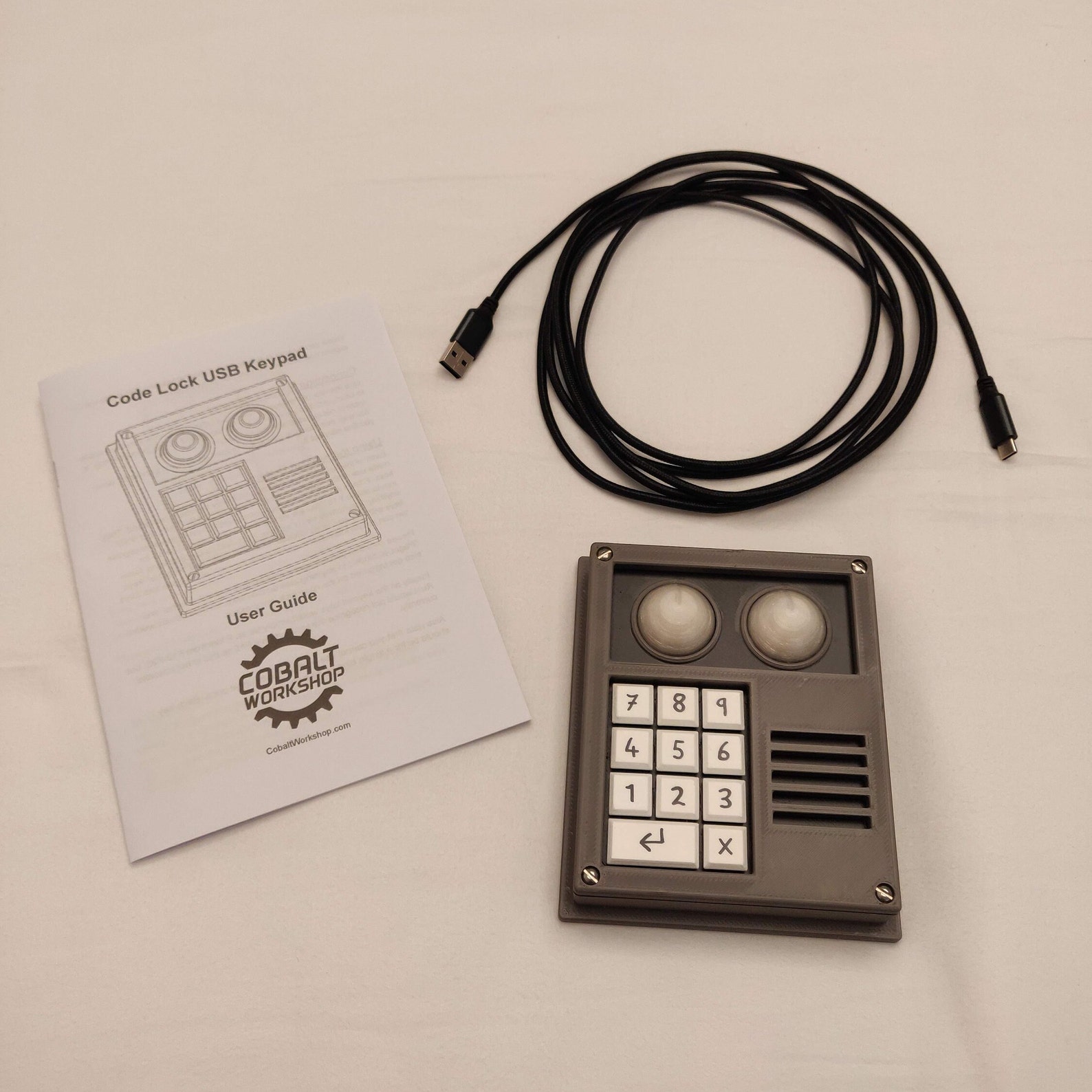 Rust Game Code Lock USB Keypad Gift for Rust Player Rust Game ...