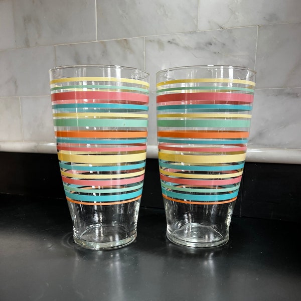 Glass Tumbler Set - Etsy