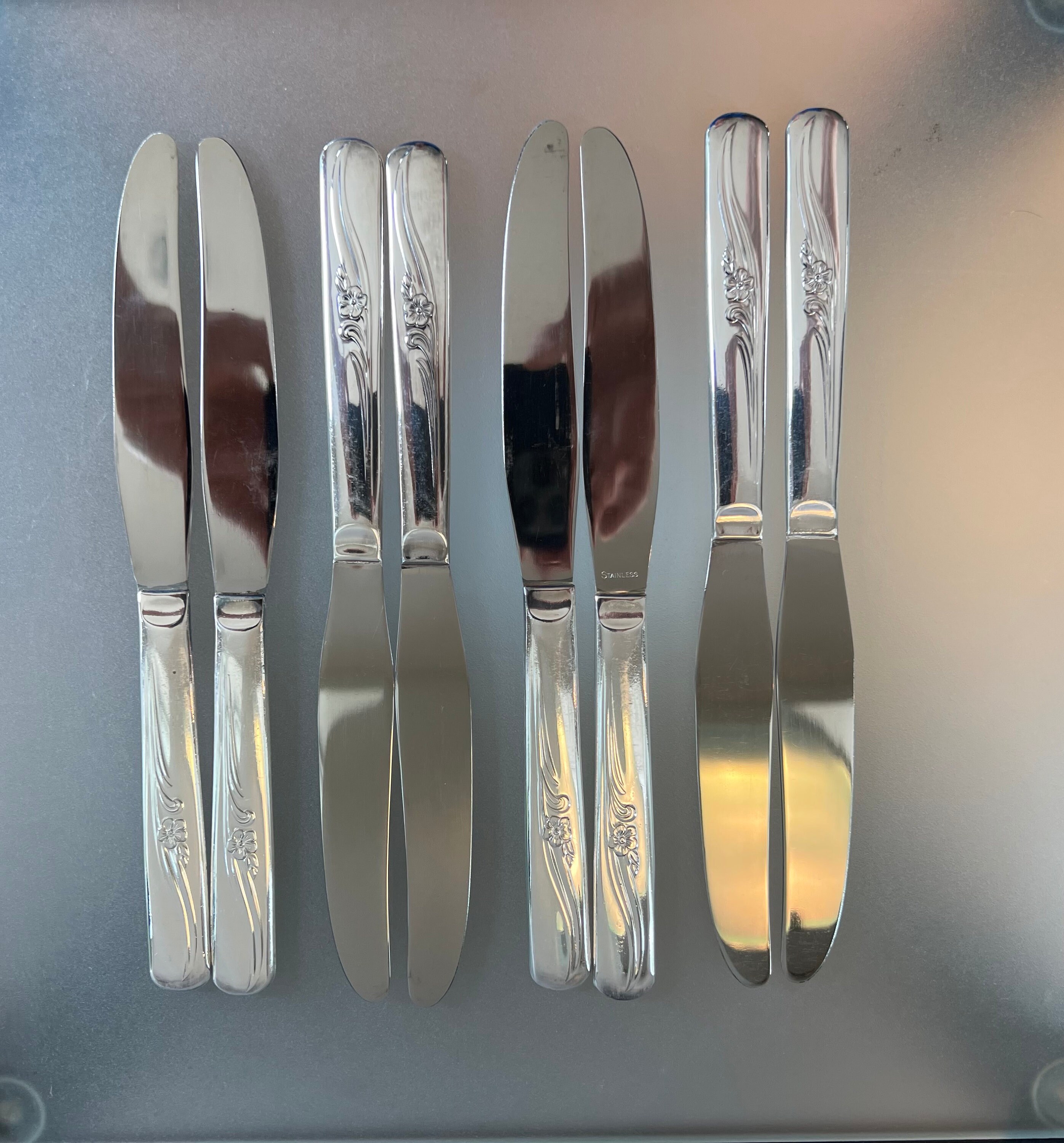 Vintage Silver Plate 32-piece Set of Table Service Flatware by H. & T ...