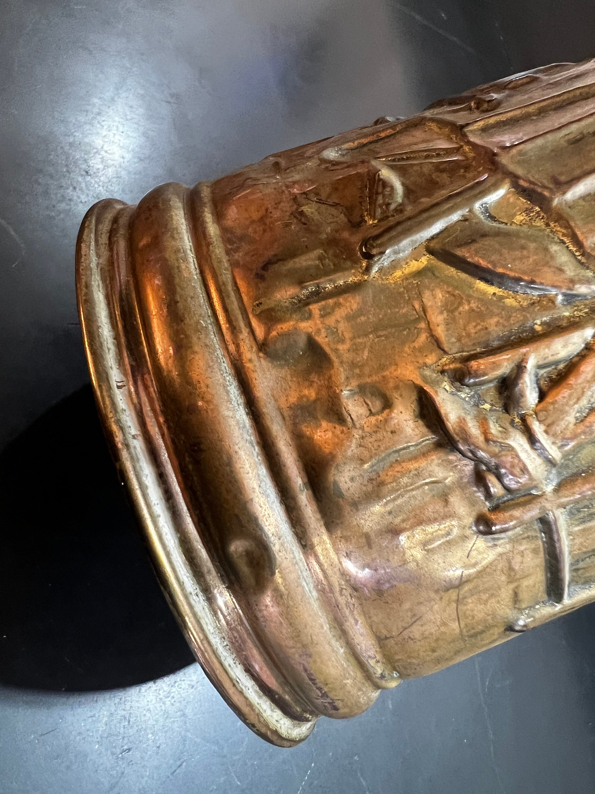 Peerage Brass Pitcher Made in England Vintage 11.5 Embossed - Etsy