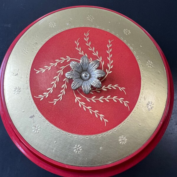 Red Avon Powder Box - Etsy