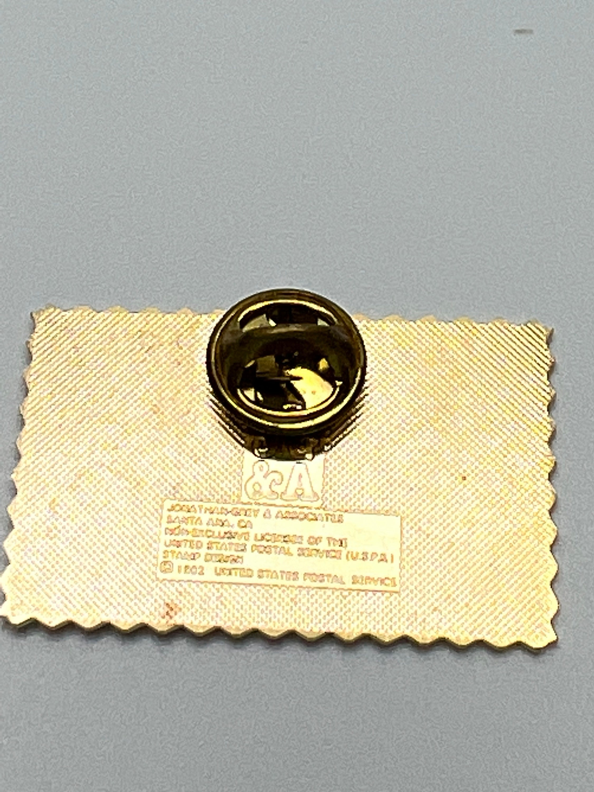 1982 Love Pin, Postage Stamp Pin by JG&A - Etsy