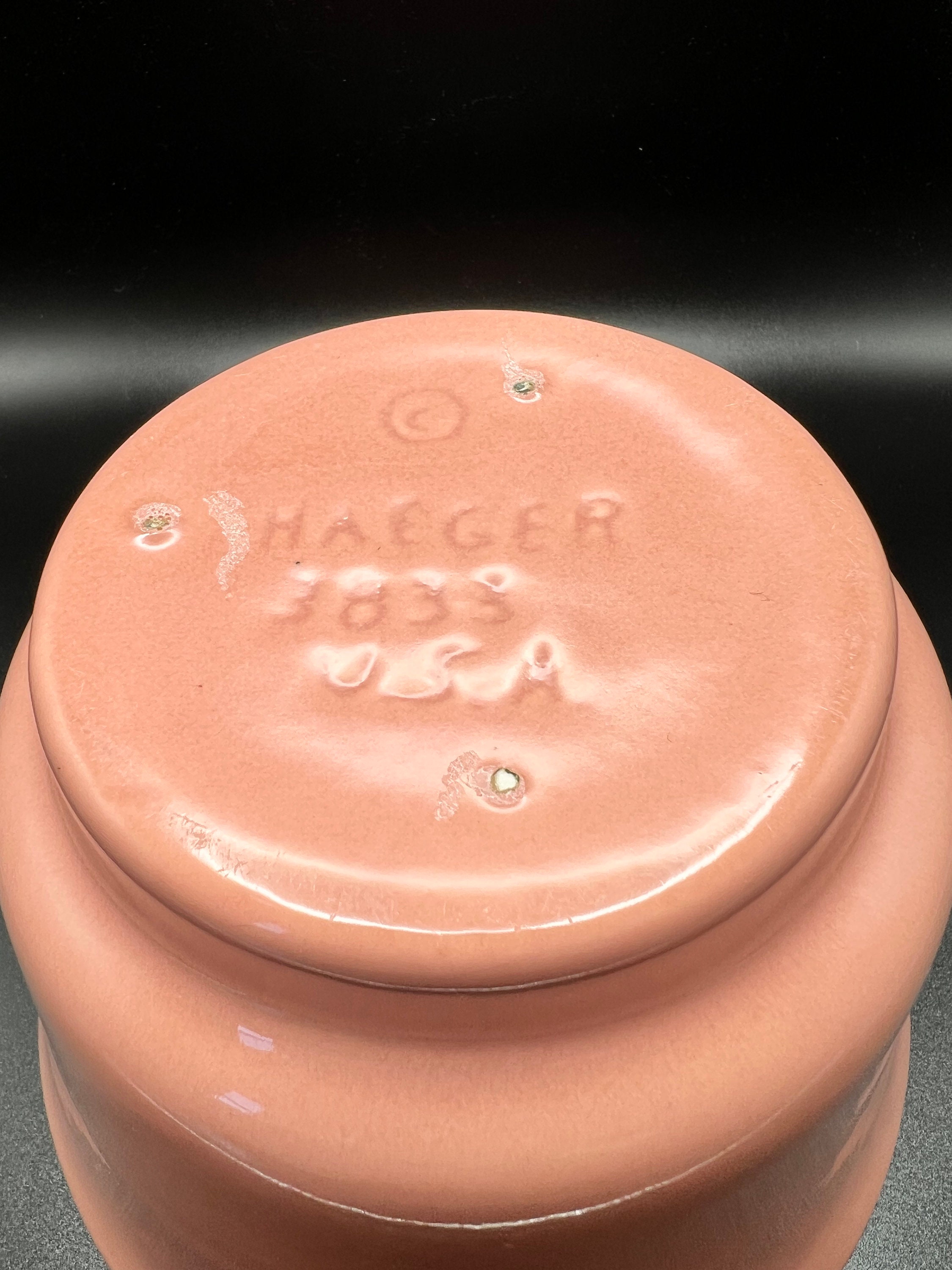 Pink Haeger Planter 3833 Made in U.S.A. 6-inch Pot - Etsy