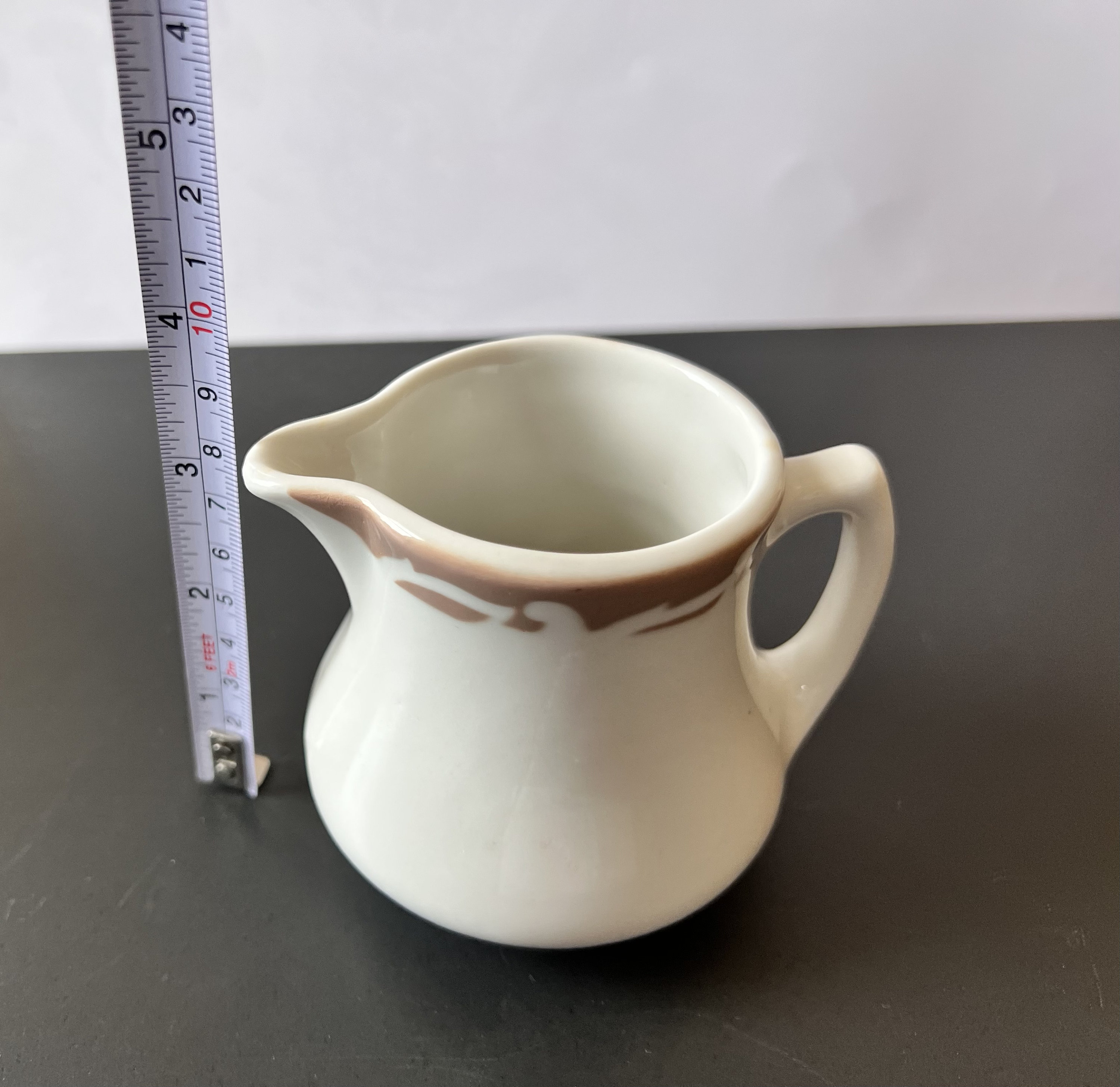 Vintage Individual Restaurant Ware Cream Pitcher Wellsville China Co ...