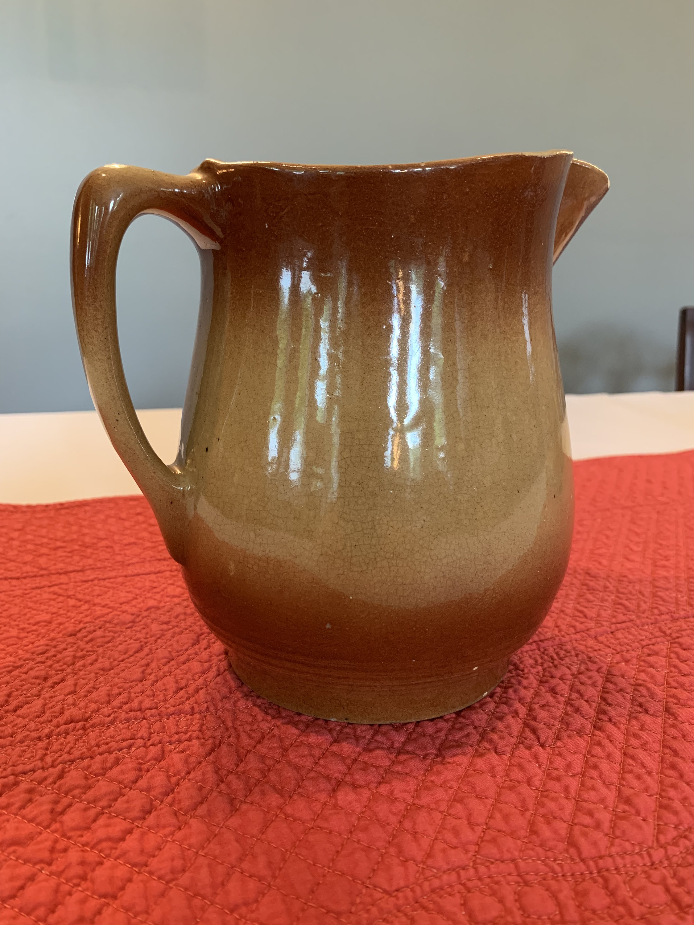 Eve-n-bake Ovenware U.S.A. Watt Ware Brown and Tan Vintage Pitcher - Etsy