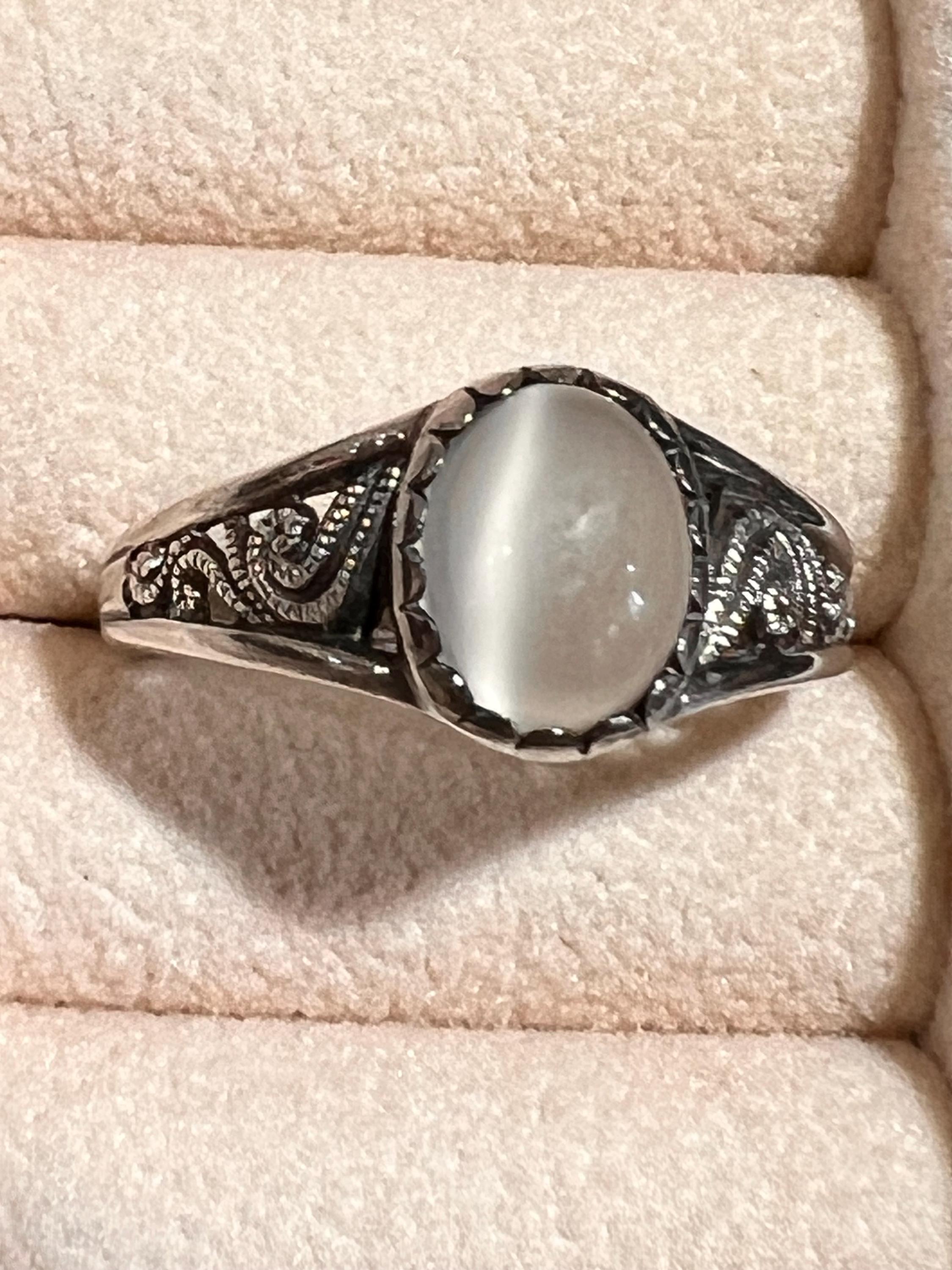 925 Cna Silver Ring Etsy