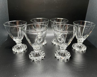 Anchor Hocking Boopie Glasses, Vintage Liquor Cocktail Glasses, Drinkware Set of 6 - Etsy