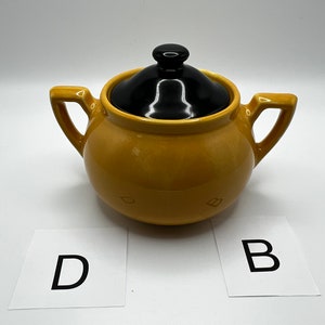 Vintage Lipton Tea Cream Pitchers, Sugar Bowl, and Lid Made by Hall ...