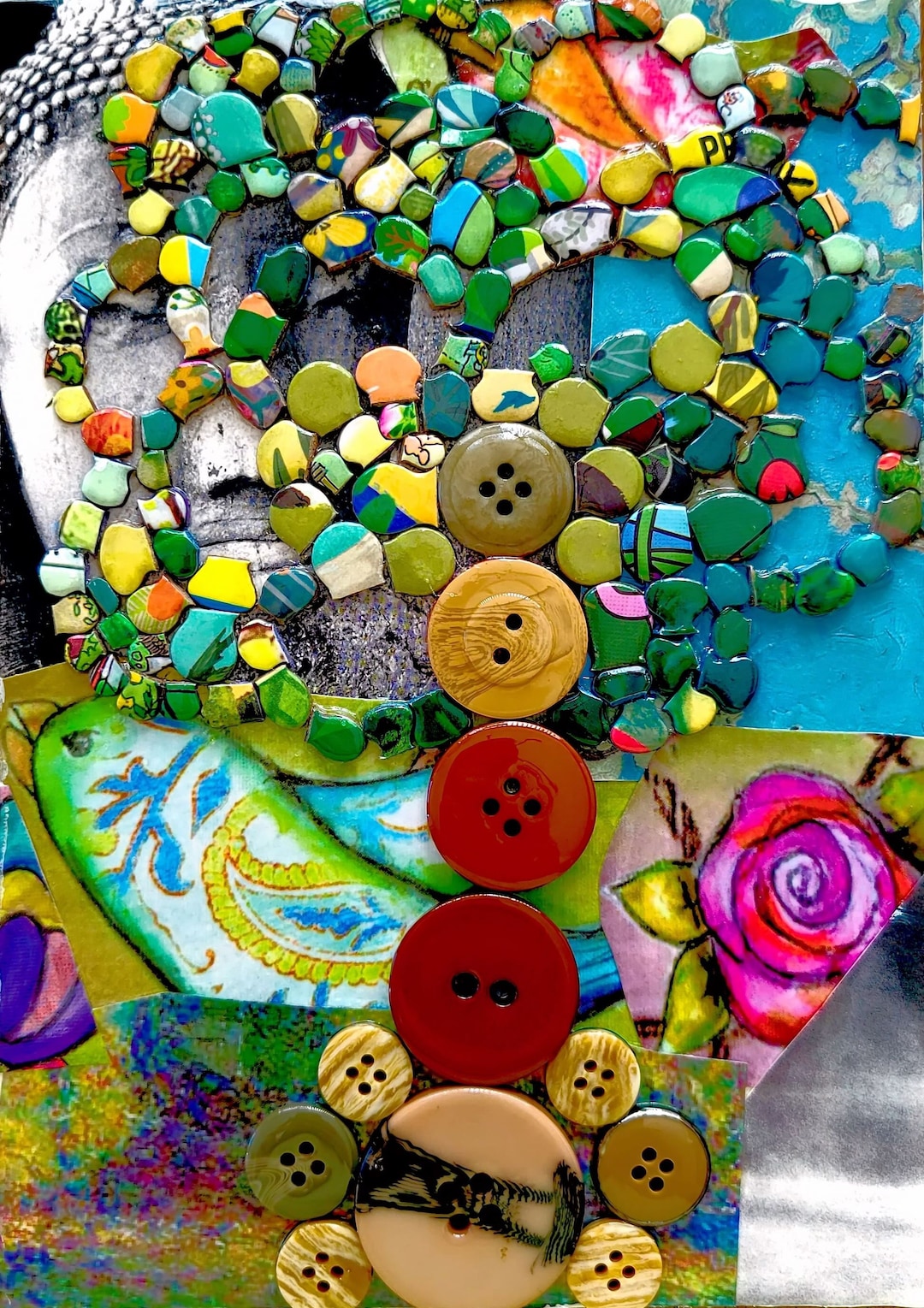 Abstract Tree 2 Puzzle Mosaic Art - Etsy