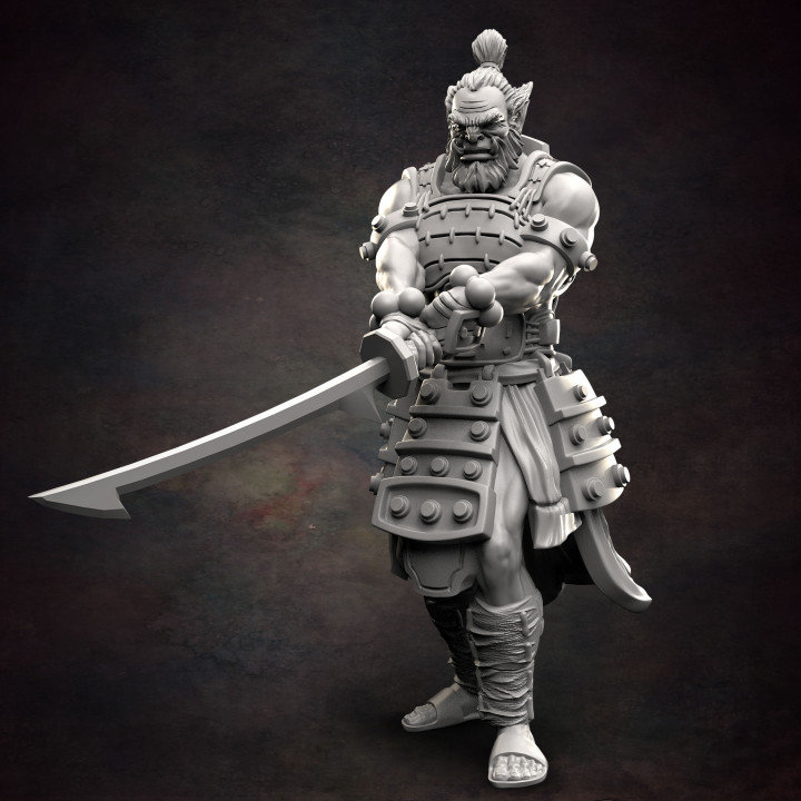Toys Toys & Games Miniature Toys 5E Fantasy Orc Oni Samurai Ninja ...